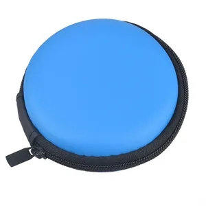 Round EVA Earbuds Case Pouch - Best Name Badges